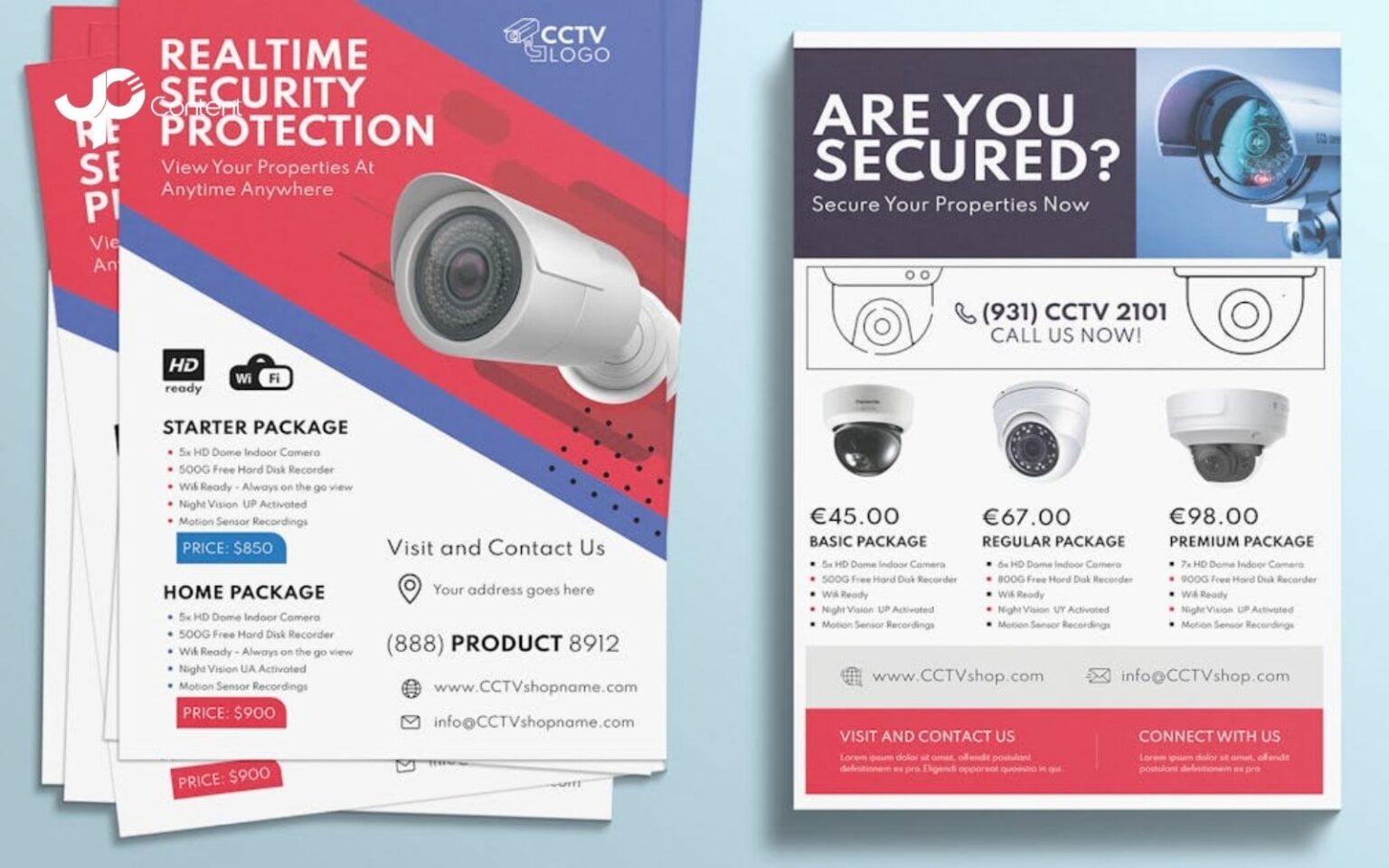 12+ Mẫu Brochure Camera Chuyên Nghiệp | Lưu ý Quan Trọng Khi Thiết Kế