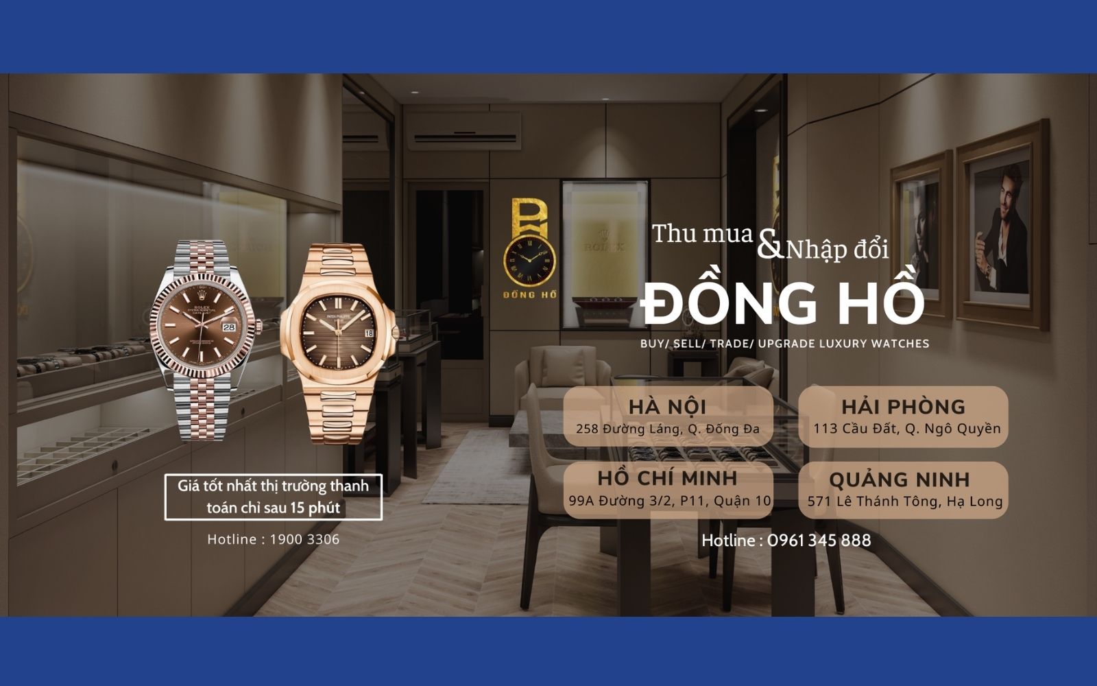 20 Banner đồng Hồ đẹp: Xu Hướng Thiết Kế Thịnh Hành 2025