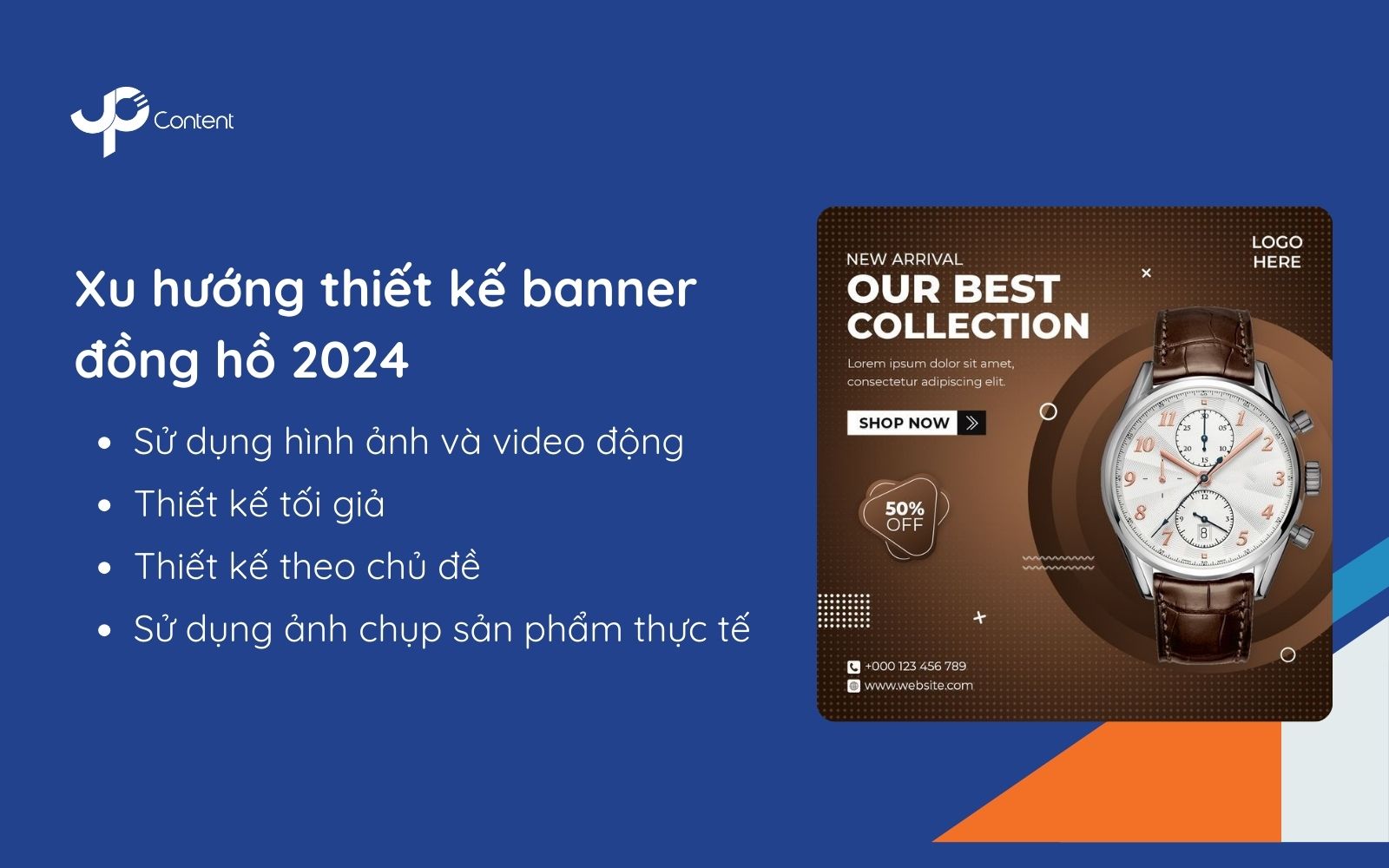 20 Banner đồng Hồ đẹp: Xu Hướng Thiết Kế Thịnh Hành 2025