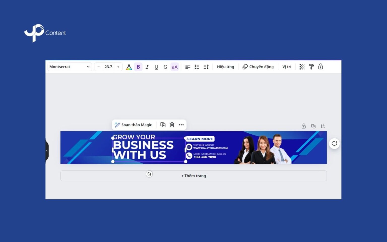 Cách Thiết Banner Online Bằng Canva: Hướng Dẫn Chi Tiết [hienthinam]