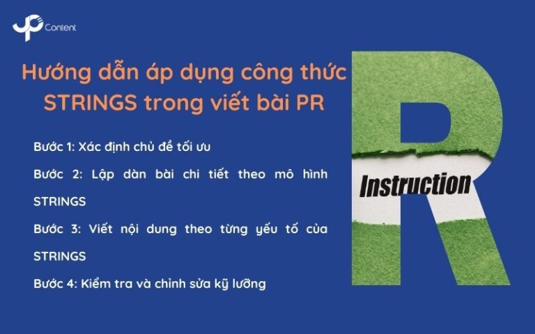 Công Thức STRINGS: Hướng Dẫn Viết Bài PR Và Ví Dụ Chi Tiết 2025